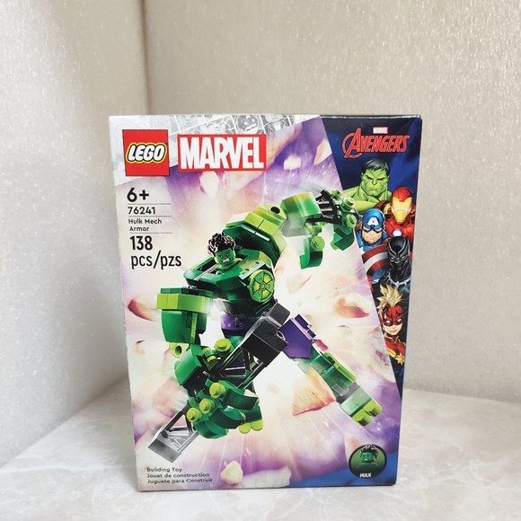 Lego | Toys | Nwt Lego Marvel Hulk Mech Armor 7624 | Poshmark
